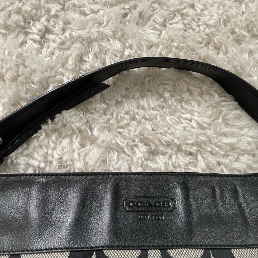 Coach Signature Collection Logo Fabric And Leather Ho… - Gem